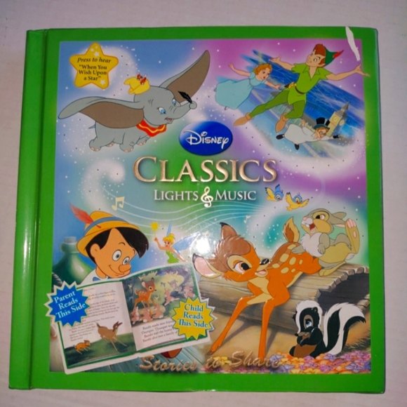 Disney | Toys | Disney Classic Light And Music Book | Poshmark